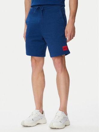 HUGO BOSS Sportshorts Diz222 50466196 Blau Regular Fit