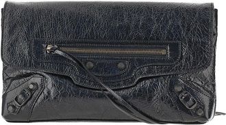 Balenciaga Arena leather Le City clutch Woman One Size