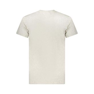 Tommy Hilfiger Logo-Embroidered Cotton T-Shirt - Grey