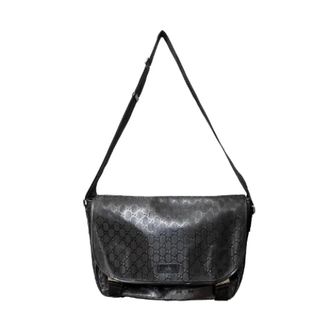 Gucci Pre-owned Cuir sacs-gucci - Homme - Pre-owned - Noir - Taille: ONE Size
