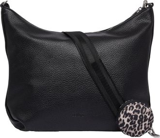 s.Oliver Shoulder-Bag in Lederoptik mit Leo-Futter