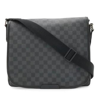 Louis Vuitton Pre-owned Daniel MM Damier Graphite Umh&auml;ngetasche - - Pre-owned - Damen - Schwarzk - ONE SIZE