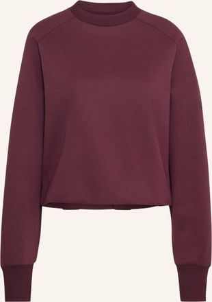 adidas Soft Lux Winter-Sweatshirt, Gewirktes Material rot