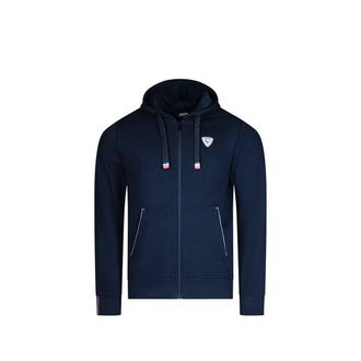 Rossignol Sweat &agrave; capuche zipp&eacute; en coton m&eacute;lang&eacute;