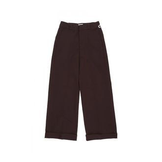 Obey Mila Work Pant Java Brown - - Trousers - Damen - Braun - W29