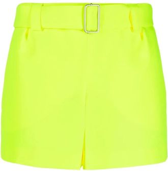 Philosophy di Lorenzo Serafini Femme, Shorts, Vert, Taille: 34 FR Short Shorts