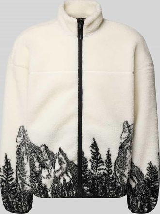 Only & Sons Regular Fit Teddyjacke mit Stehkragen Modell JAMES