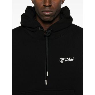 Off-white Logo-Embroidered Sweatshirt - Black