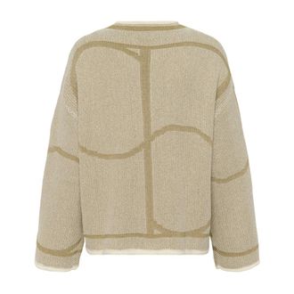 Soaked In Luxury Femme, Pulls, Beige, Taille: 42 FR Tricots ras du cou