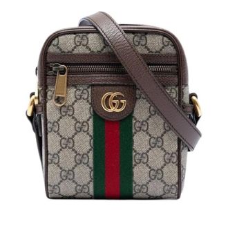 Gucci Sac bandouli&egrave;re Ophidia Pre-owned - Femme - Pre-owned - Beige - Taille: ONE Size