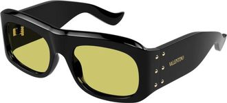 Valentino Vg0080S Quadratische Sonnenbrille - - Accessories - unisex - Schwarzk - 57 MM