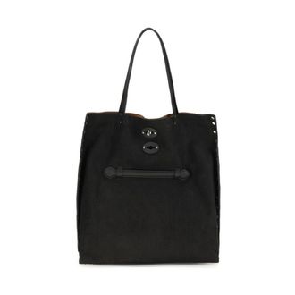 Zanellato Femme, Sacs, Noir, Taille: ONE Size Sac &agrave; main Bos Taurus