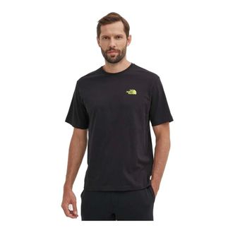 The North Face Homme, Tops, Noir, Taille: S Tee-shirt à manches courtes imprimé col rond