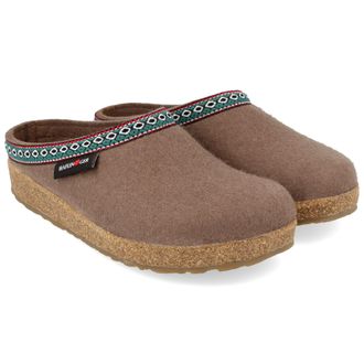 Haflinger Damen Hausschuh Pantoffel Wollfilz Grizzly Franzl 711001, Gr&ouml;&szlig;e:39 EU, Farbe:Grau