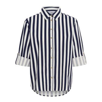 Saint Tropez Eclipse Ice Stripe Shirt - Femme - Blouses et Chemises - Multicolore - Taille: 46 FR