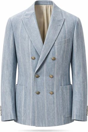 Eleventy Homme, Vestes, Bleu, Taille: 2XL Veste Souple