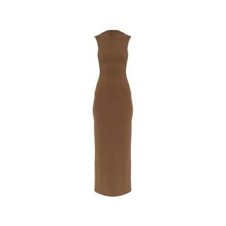 Cult Gaia Robe Perila - Femme - Robes - Brun - Taille: 40 FR