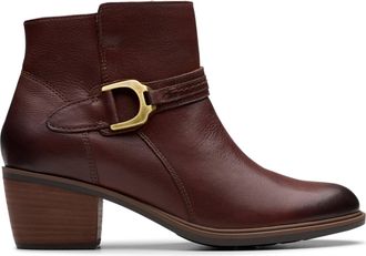 Clarks Damen Neva Buckle Springerstiefel, British Tan, 40.5 EU