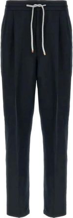 Brunello Cucinelli Homme, Pantalons, Bleu, Taille: S Pantalon Chino