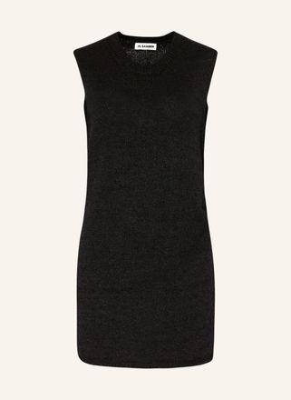 Jil Sander Stricktop schwarz