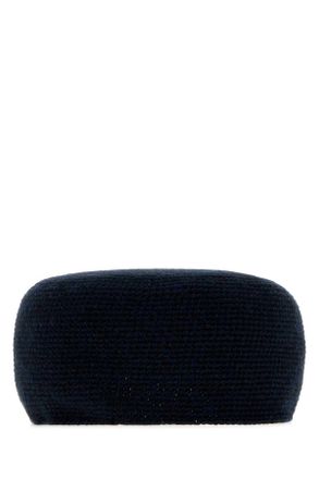 The Row PERLEAF Winter Hat - Navy