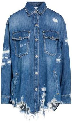 Ga&euml;lle Paris MANTEAUX - Manteaux en jean sur YOOX.COM