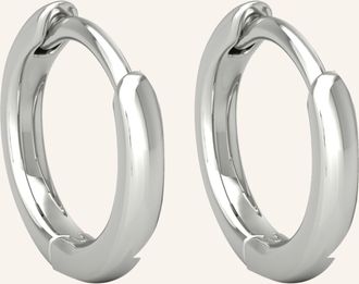 VEYNOU Veynou Creolen Mini Elise Aus 14 Karat Wei&szlig;gold silber