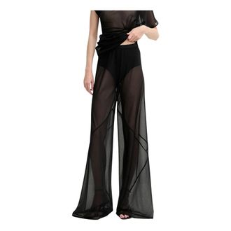 Rick Owens Weite Hosen - - Trousers - Damen - Schwarzk - M