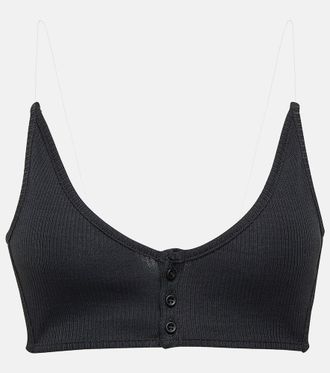 Y / Project Bralette aus Baumwoll-Jersey