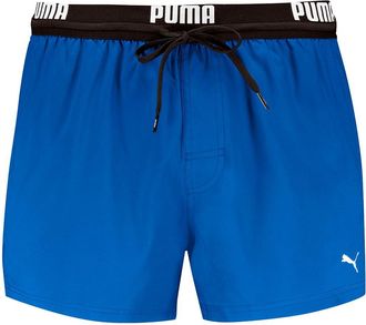 Puma Herren Logo Shorts, Vivid Blue, L EU