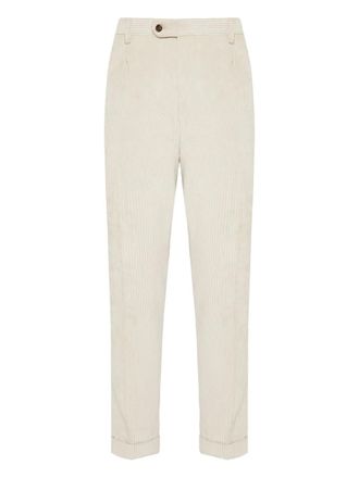 Barba pantalon &agrave; design c&ocirc;tel&eacute; - Tons neutres