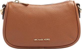 Michael Kors Femme, Sacs, Brun, Taille: ONE Size Carmela Petit sac bandouli&egrave;re transformable en cuir galet