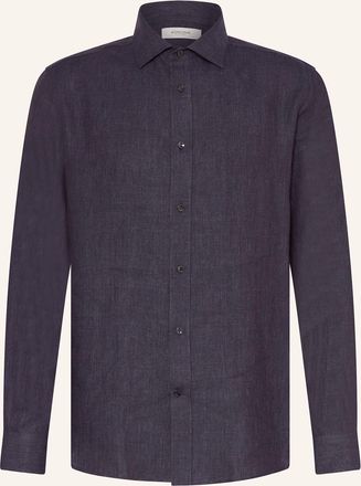 Agnona Agnona Leinenhemd Regular Fit blau
