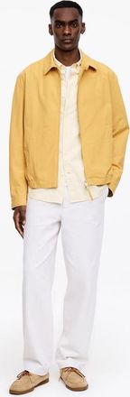 Arket Baumwollblouson -Gelb