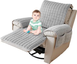 Generico F&uuml;r Sofa, Sessel | waschbar f&uuml;r Armlehnen | Sesselschoner f&uuml;r zu Hause ultraweich Armlehnen f&uuml;r Kinder, Hund