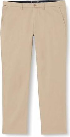 Tommy Hilfiger Pantalon Homme Core Denton 1985 Pima Cotton Chino, Beige (Batique Khaki), 33W / 30L