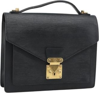 Louis Vuitton Pre-owned Cuir sacs-louis-vuitton - Femme - Pre-owned - Noir - Taille: ONE Size