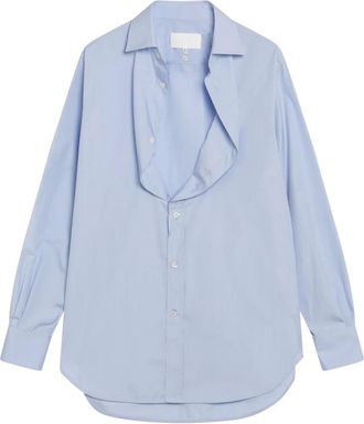 Maison Margiela Femme, Blouses et Chemises, Bleu, Taille: 40 FR Chemise &agrave; manches longues