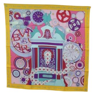 Bulgari Foulard en soie vintage Pre-owned - Femme - Pre-owned - Multicolore - Taille: ONE Size