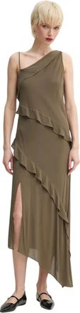 Sams&oslash;e & Sams&oslash;e Femme, Robes, Vert, Taille: 36 FR Maxi Robes