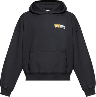 Rhude Logo Sweatshirt - - Sweatshirts & Hoodies - Herren - Schwarzk - XL