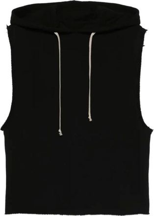 Rick Owens Homme, Sweatshirts et sweats &agrave; capuche, Noir, Taille: S SL Sweat &agrave; capuche