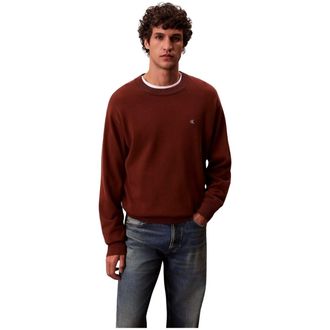 Calvin Klein Jeans Pull homme Ref lv04rc309g XWI Marron