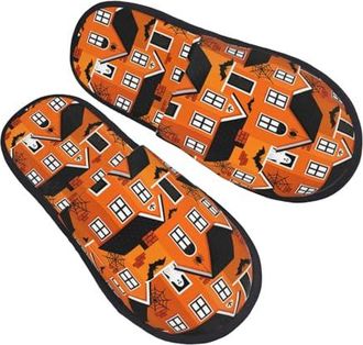 Generic L&eacute;g&egrave;re Pantoufles Halloween Pantoufles Maison Antid&eacute;rapant Chaussons Homme pour Ext&eacute;rieur Homme Femme L
