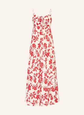 Rails Kleid Mica Mit R&uuml;schen rot