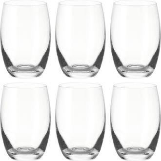 Leonardo Longdrinkbecher/Longdrinkglas - Cheers - Glas - 460 ml - 6 er Set