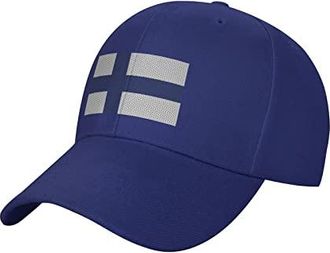 Generic Casquette De Sport Drapeau De La Finlande Chapeau De Soleil L&eacute;g&egrave;re,Confortable Casquette De Camionneur pour Running Camping Golf