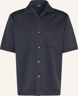 Herno Herno Resorthemd Comfort Fit blau