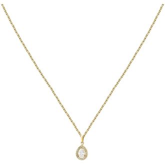 Cleor Collier en acier et zircon