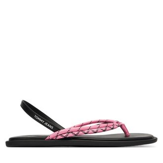 Tommy Jeans Sandalen Tommy Jeans Tjw Casual Rope Sandal EN0EN02951 Rosa